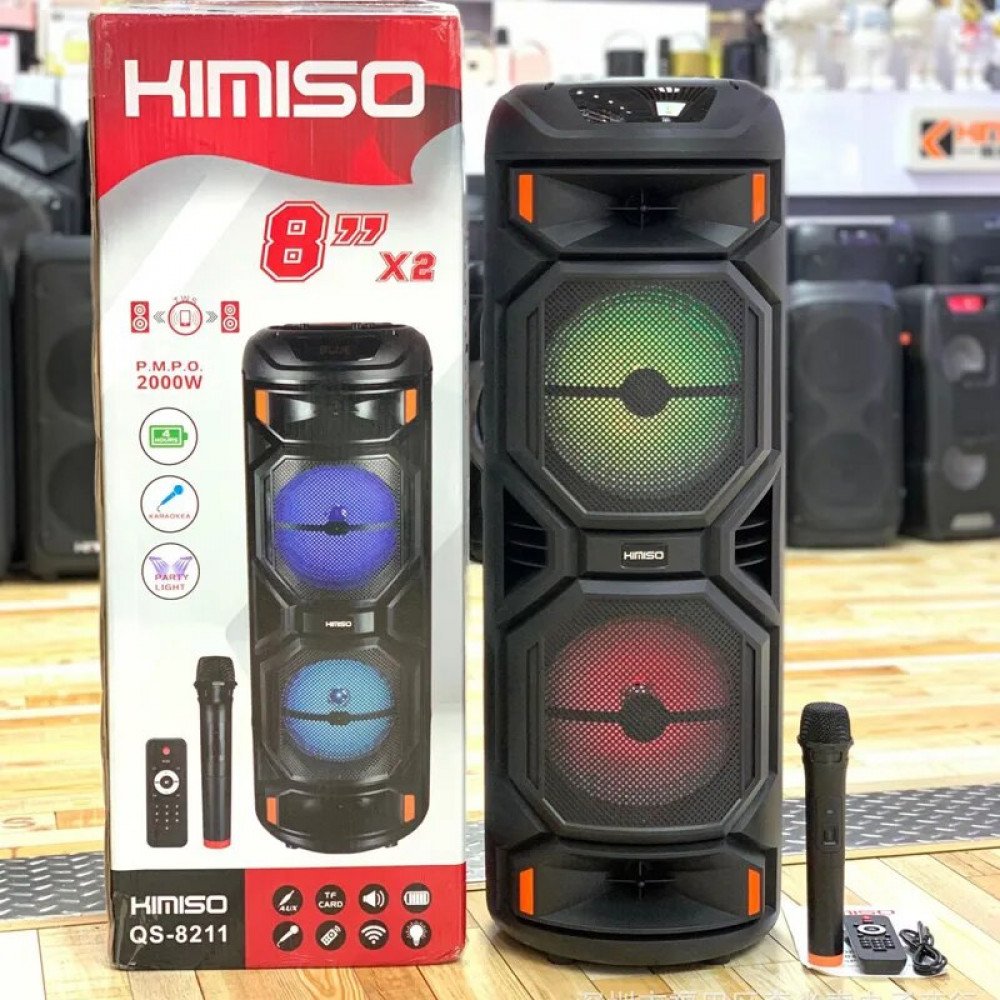 اسپیکر شارژی بلوتوثی کیمیسو مدل KIMISO QS-8211 – پرتواستور