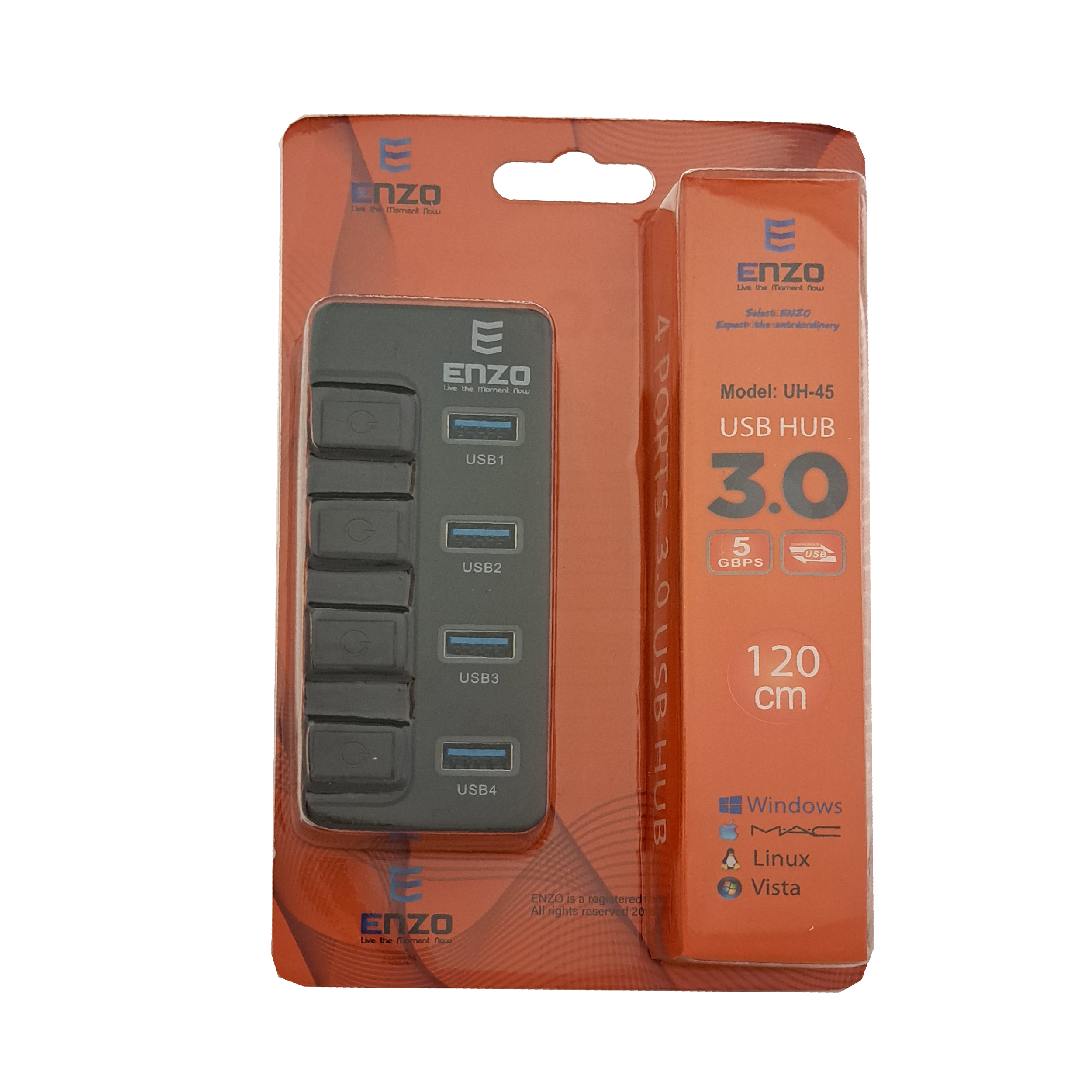 هاب 4 پورت انزو مدل UH-45 – پرتواستور