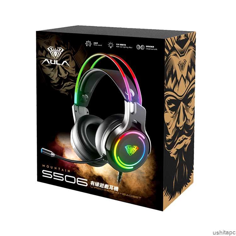 هدست با سیم گیمینگ AULA S608 – پرتواستور