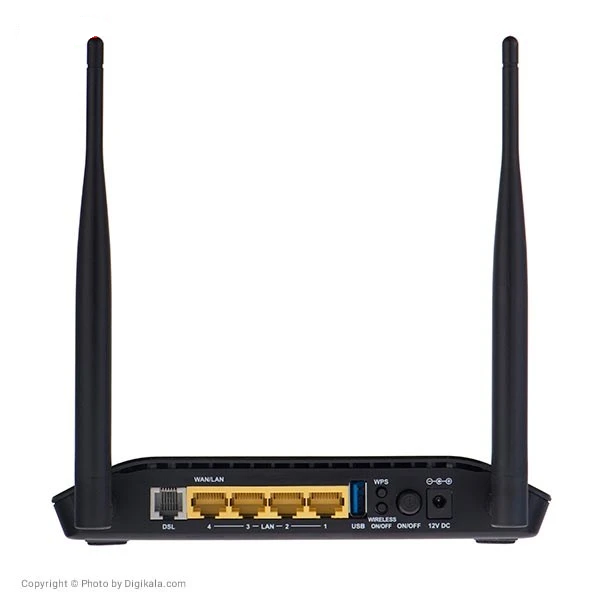 مودم روتر ADSL2 Plus بی‌سیم N300 دی-لینک مدلD-LINK DSL-2790U – پرتواستور